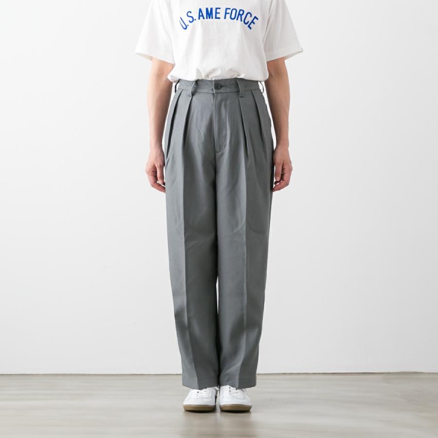 DOMINGO ドミンゴ ツータック トラウザー D.M.G 14-280T レディース ボトムス タックパンツ : bluebeat web store ブルービート - 通販 ...