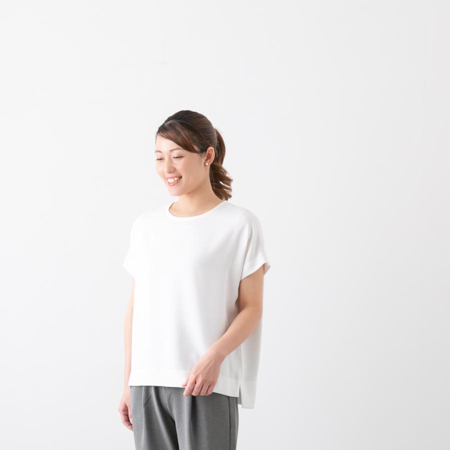 TRAVAIL MANUEL トラバイユ マニュアル ポリエステルベネ フレンチブラウス メール便OK TM3003 レディース トップス ...