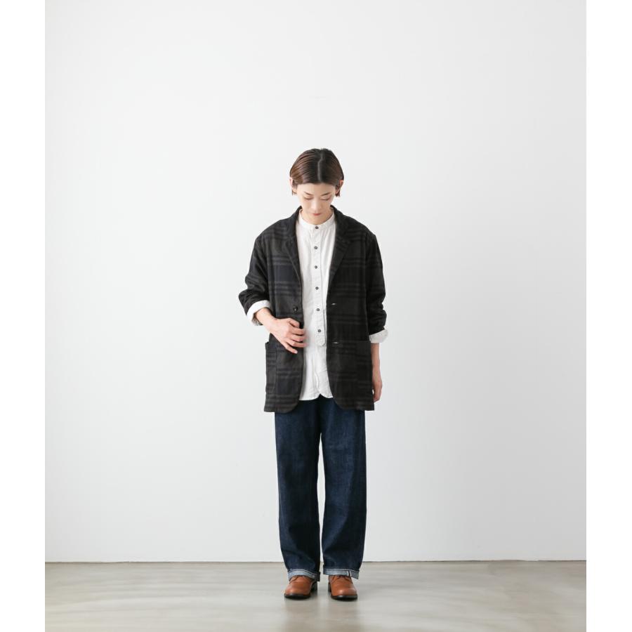 ヤーモ チェック ワーク ジャケット Check Work Jacket YAR-24AW J14 yarmo アウター コート 羽織 チェック : ly002-yar-24awj14 ...