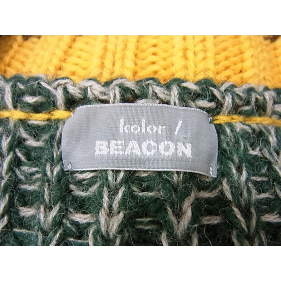 kolor / BEACON 美品 定価49,500円□kolor ローゲージニット kolor / BEACON 美品 定価49,500円□kolor ローゲージニット