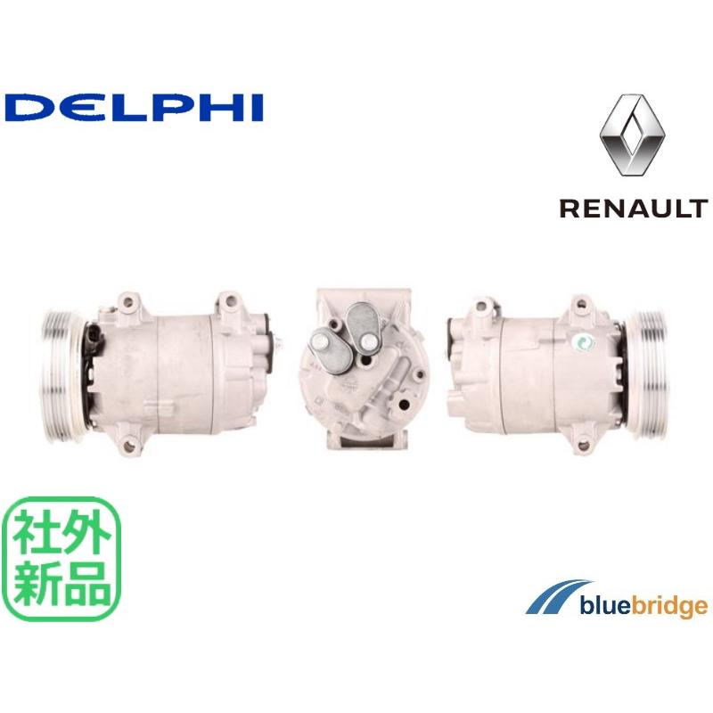 DELPHI 新品 ルノー メガーヌ I ハッチバック 1.6L AK4M エアコンコンプレッサー 7711135105 8671016163 ...