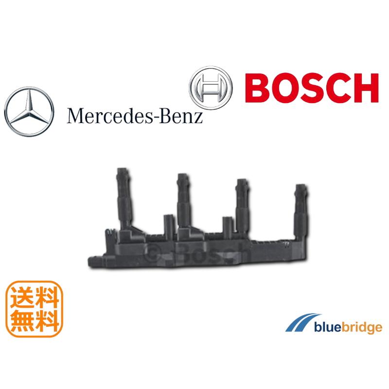 BOSCH 新品 ベンツ イグニッションコイル Aクラス W168 バネオ W414 0001501380 0221503033 : ブルー ...