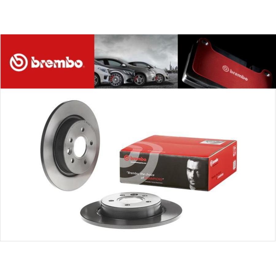 BREMBO 新品 ボルボ リアブレーキローター V50 C30 C70 S40 MB5244 MB4204S 30769113 ...