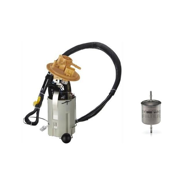 1582980141SET：BOSCH ボルボ V70 S60 フューエルポンプ 燃料ポンプユニット/燃料フィルター2点セット ...