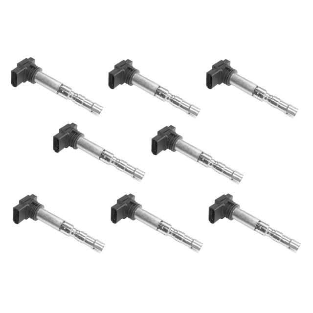 8本セット BREMI 新品 VW パサート B5.5型 4.0L W8 4モーション 3BBDNF イグニッションコイル ...