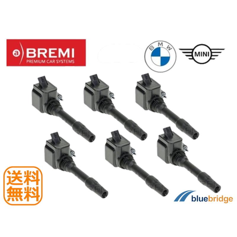 6本セット BREMI 新品 BMW MINI イグニッションコイル F54 F55 F56 F57 F60 12137619385 ...