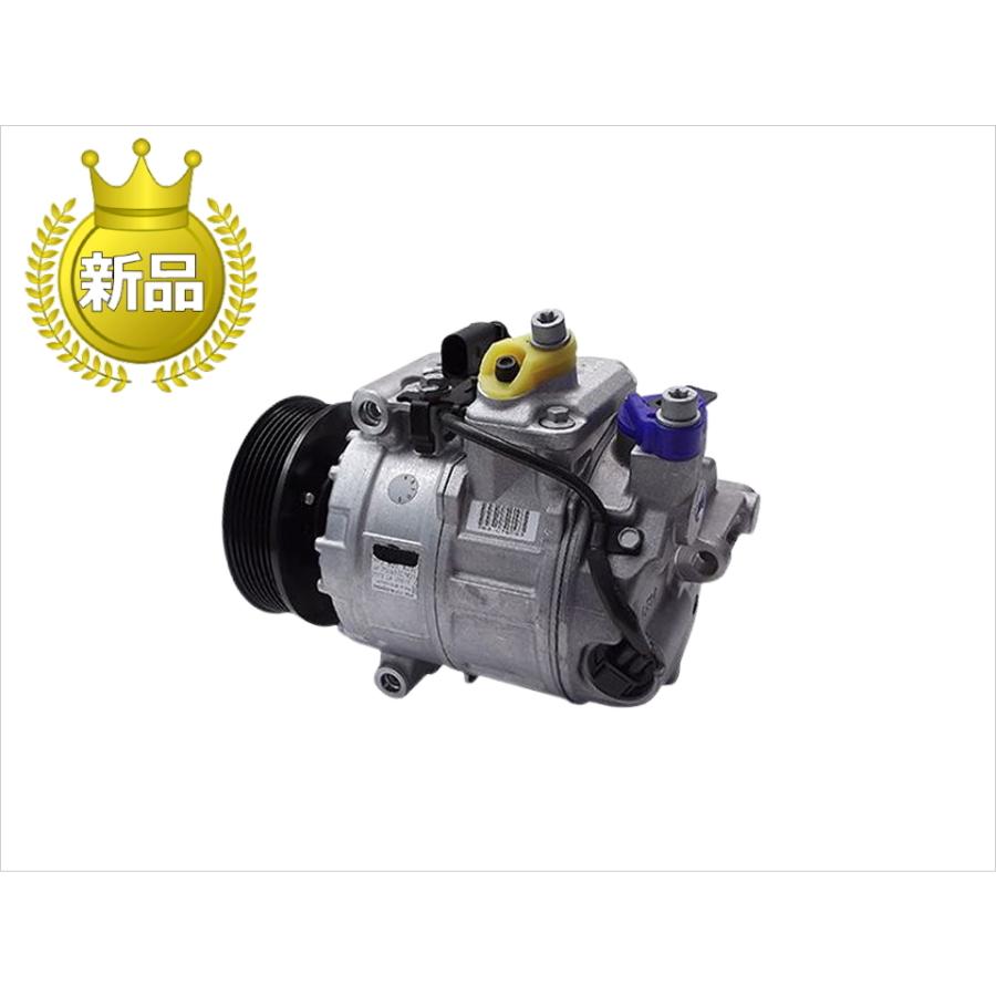 新品 アウディ Q7 3.6FSIクワトロ 4LBHKS エアコン コンプレッサー トゥアレグ 7L6820803D 7L6820803G ...