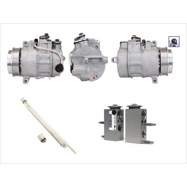 DENSO 新品 ベンツ エアコンコンプレッサー レシーバー エキパン W212 0022303111 2048350147 ...