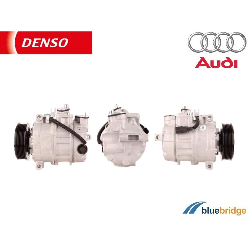 DENSO 新品 アウディ A4 カブリオレ B6系 2.4L 8HBDV エアコン コンプレッサー 4E0260805AC ...