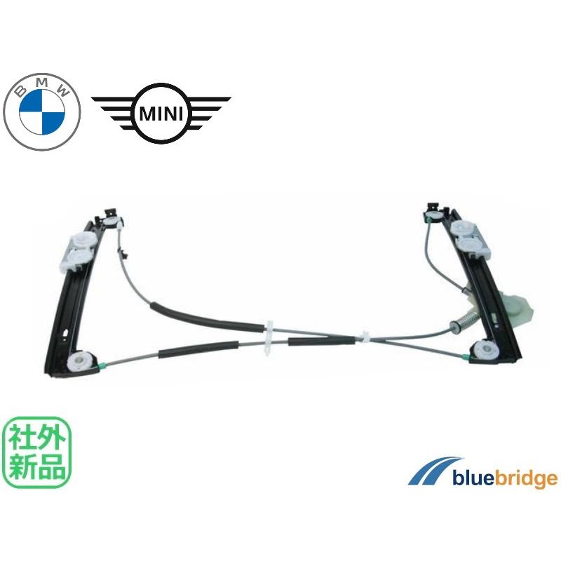 新品 BMW MINI R50 クーパー RA16 フロント ウィンドウレギュレーター 左 51337162163 51332756083 3 ...