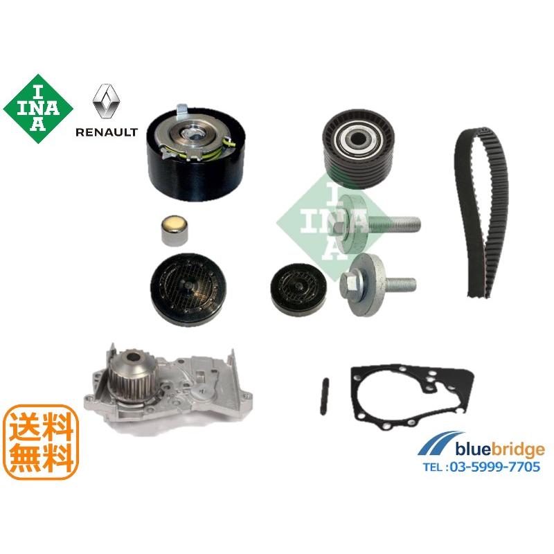 SET OEM 新品 ルノー ウインド 1.6 ENK4M タイミング ベルト キット ウォーターポンプ 130C13191R ...