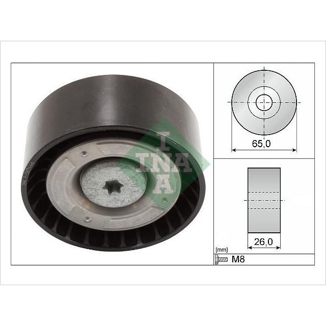 新品 INA ベンツ ガイドプーリー 6512000370 Cクラス W204 Eクラス W212 Vクラス W447 C218 X204 ...