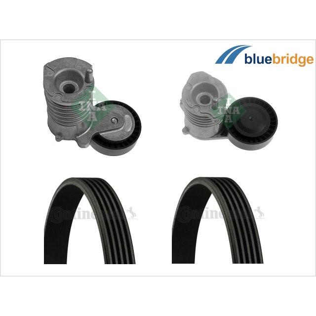 INA 新品 OEM ボルボ V50 S40 C30 C70 テンショナー×2/ベルト×2 計4点セット 534002910SET ...