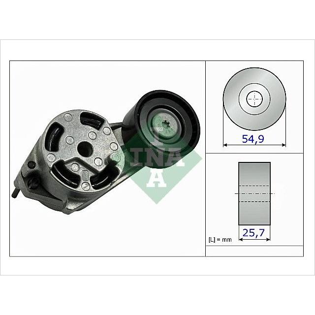 新品 INA OEM BMW ベルトテンショナー 1シリーズ F20 11187603347 11287603347 : ブルーブリッジ ...