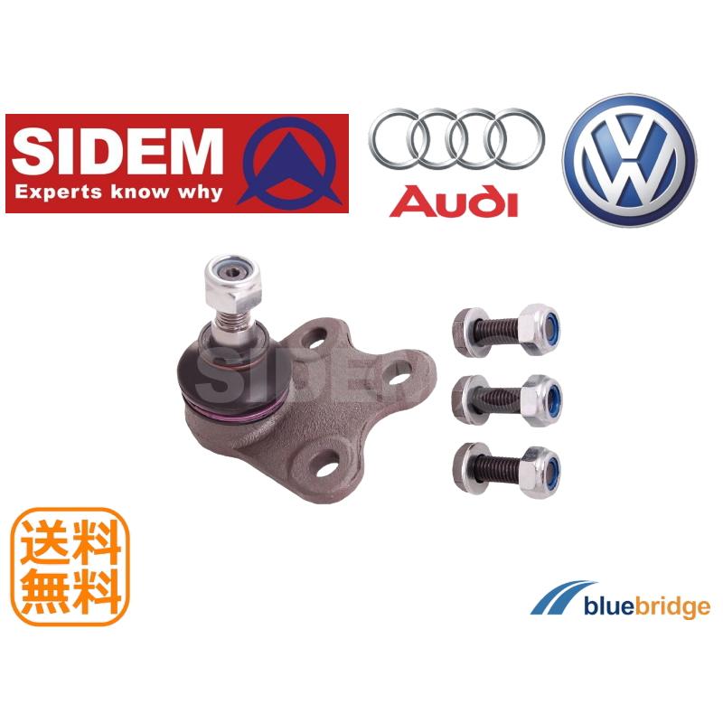 SIDEM 新品 アウディ A1 8X 1.0TFSI フロント ボールジョイント 左側 6R0407365A 6R0407365 ...