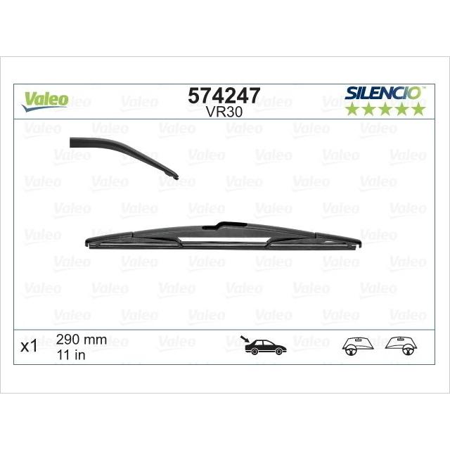 新品 VALEO リアワイパーブレード 290mm BMW MINI R56 ベンツ W246 W204 61622754285 ...