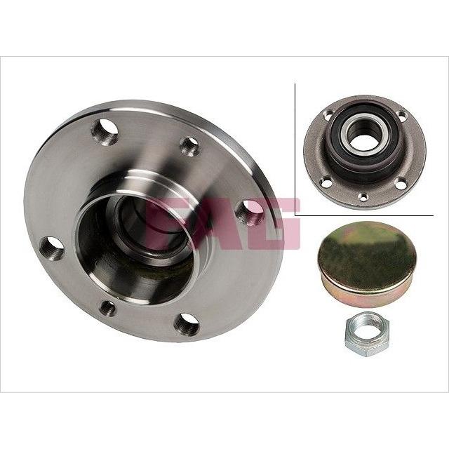 新品 FAG フィアット バルケッタ ブラビッシモ ムルティプラ リア ハブ ベアリング キット 46519901 51754193 ...