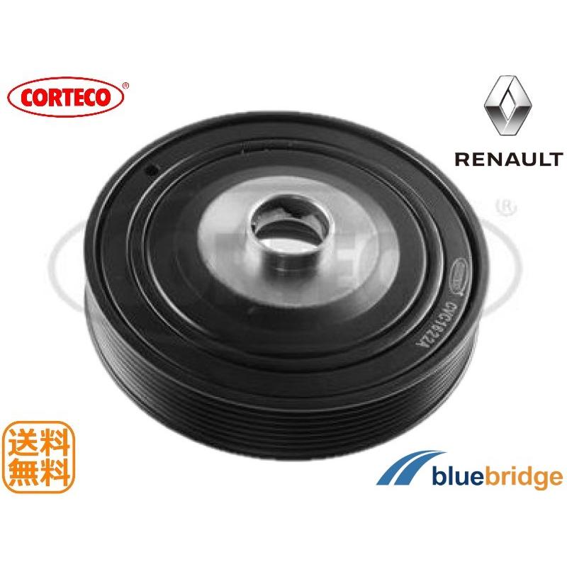 新品 CORTECO ルノー 3代目 ルーテシア ルノースポール 2.0L クランクプーリー 8200297935 8200276840 ...