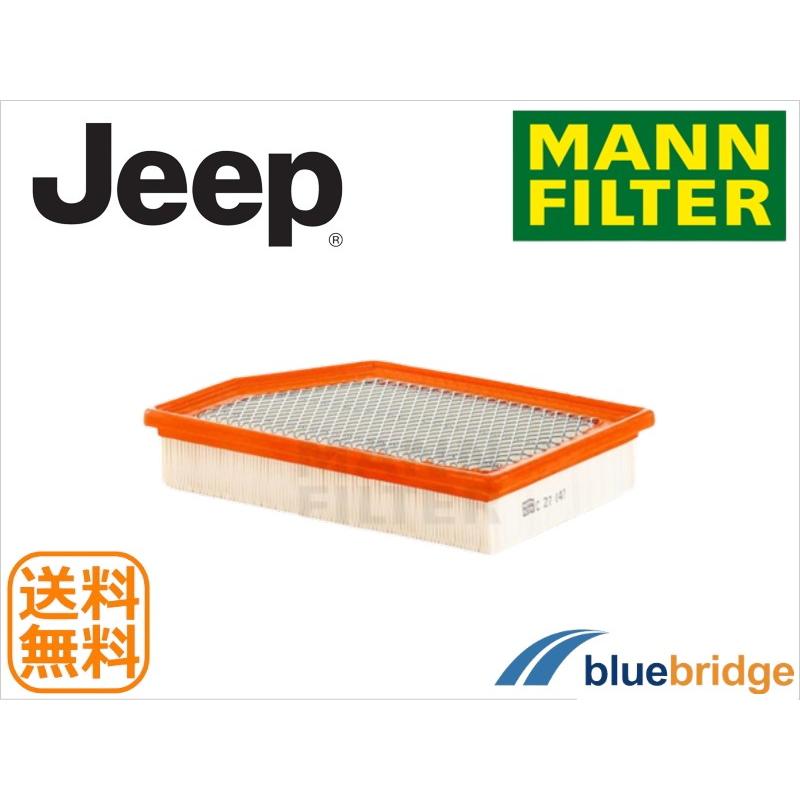 MANN-FILTER 新品 クライスラー ジープ JEEP チェロキー KL型 エアフィルター K52022376AA ...
