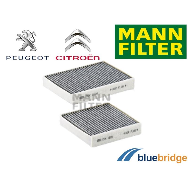 2枚セット MANN-FILTER 新品 DSオートモビル DS3 DS3カブリオ 活性炭入りエアコンフィルター 1609428180 ...