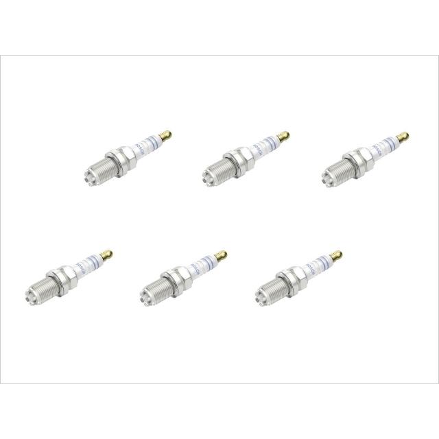 6本セット 送料無料 BOSCH 新品 ポルシェ スパークプラグ FGR6KQE カイエン 955型 9PA 99917020490 ...