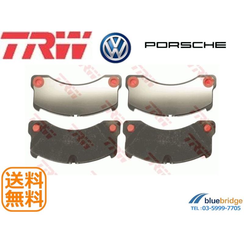 TRW 新品 ポルシェ カイエン 957型 3.6L 4.8L フロントブレーキパッド 95535193960 95535193961 ...