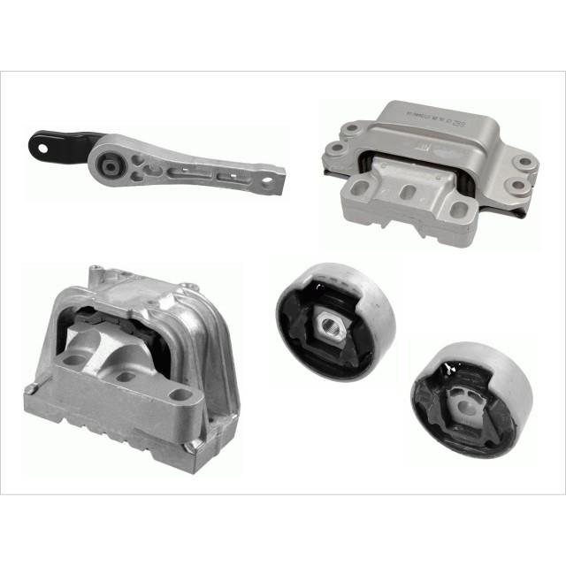 MTGSET-VW002：VWゴルフ5 ゴルフ6 ジェッタ トゥーラン アウディA3 エンジンマウント1台分セット 1K0199262M ...