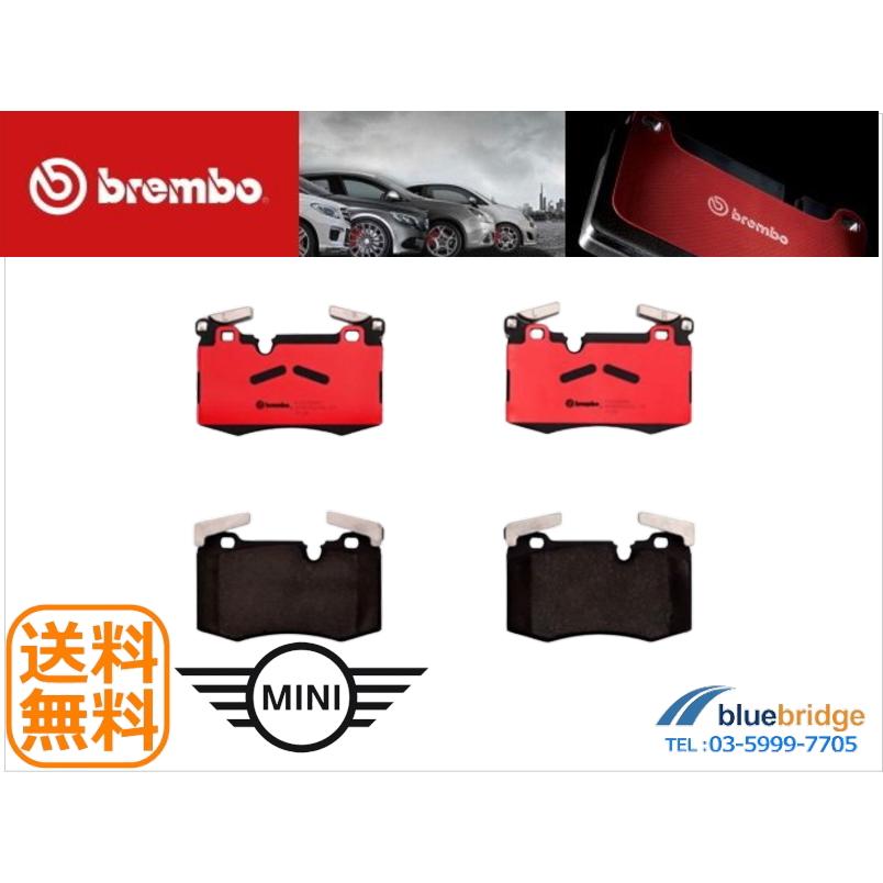 低ダスト BREMBO 新品 BMW MINI R57 コンバーチブル Cooper S JCW フロント ブレーキパッド ...