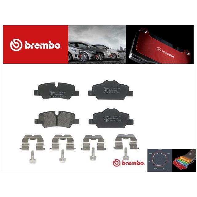 P06090：BMW MINI リアブレーキパッド BREMBO 新品 F55 XS15 クーパー XT15 クーパーD ...