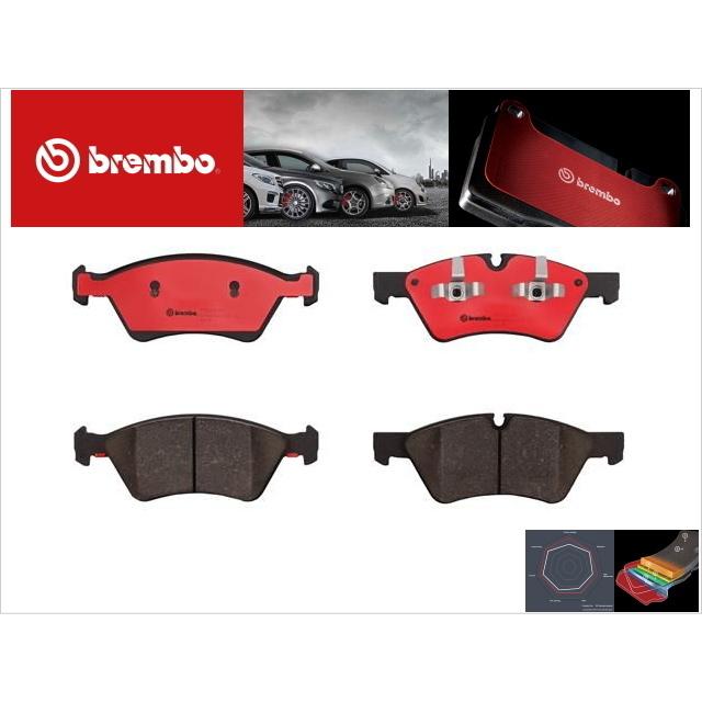 低ダスト BREMBO 新品 ベンツ Gクラス W463 G55 AMG ロング フロント ブレーキパッド 1644201820 ...