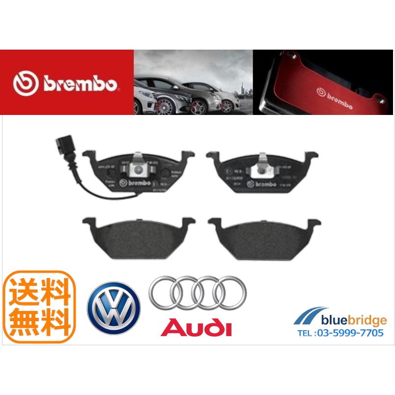 P85072N：VW フロントブレーキパッド低ダスト BREMBO 新品 ゴルフ4 1JAZJ ニュービートル 9CAQY ポロ 9NBBY ...