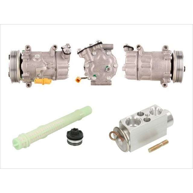 3点セット 新品 BMW MINI SANDEN コンプレッサー レシーバ エキパン R55 R56 R57 R58 R60 R61 ...