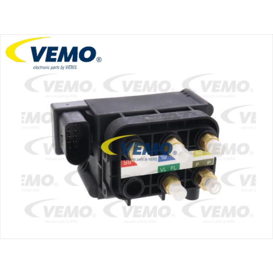 VEMO 新品 ベンツ Eクラス W211 E240 E280 E320 E350 E500 E55AMG エアサスバルブブロック 0993200058 V30-51-0009 : ブルー ...