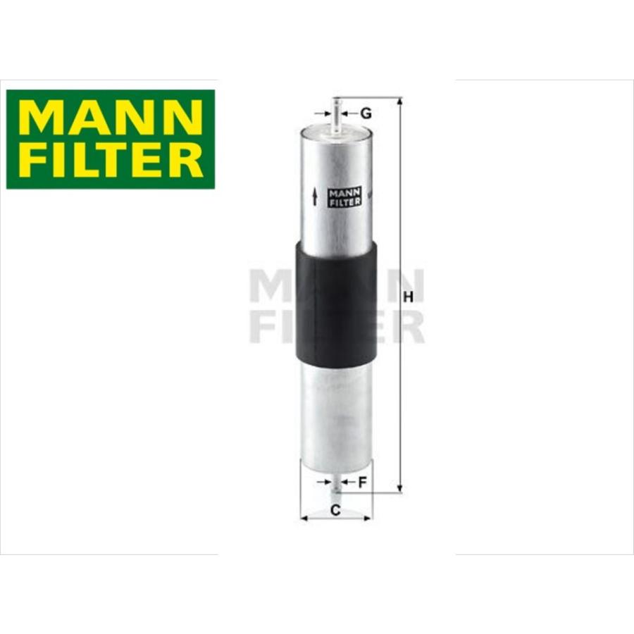 MANN-FILTER 新品 BMW 3シリーズ E36 E46 燃料フィルター 13321702632 13321702633 ...