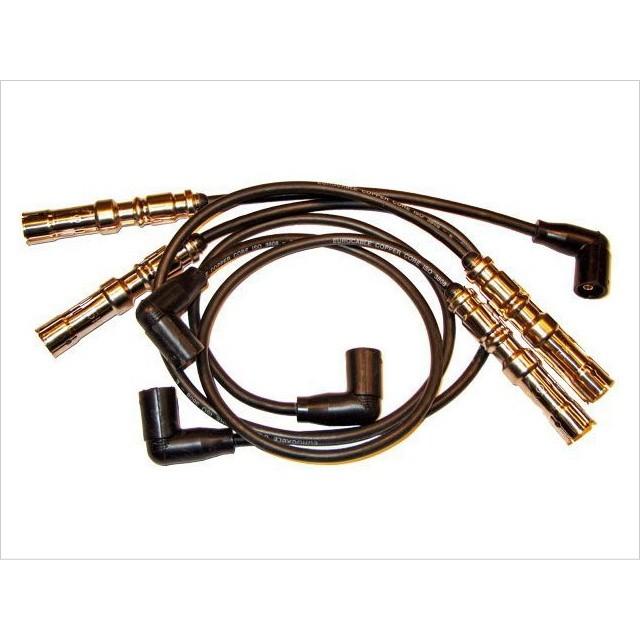 ZK379：VW ゴルフ4 ゴルフ5 ゴルフ6 ニュービートル トゥーラン アウディA3 プラグコード1台分（4本セット ...