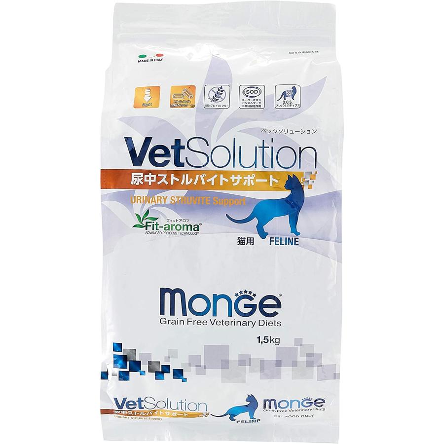 VetSolution Vet Solution キャットフード 尿中ストルバイトサポート 1.5キログラム×1 : BlueCastleネット支店 - 通販 - Yahoo!ショッピング