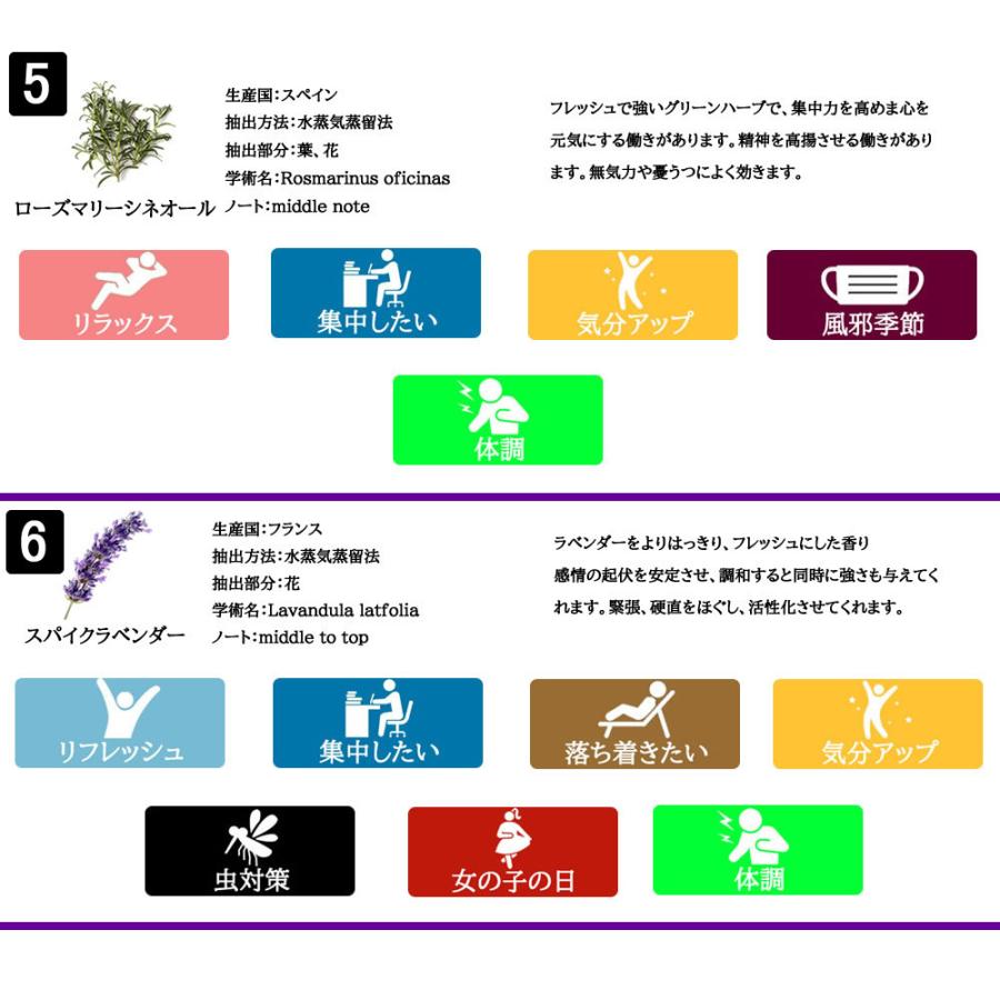 アンドエスエイチ エッセンシャルオイル 精油 セット 5ml×6本 / AEAJ表示基準適合認定精油 アロマ スターター 5 tg_smc +lt3+ : スタイルキューブ - 通販 ...