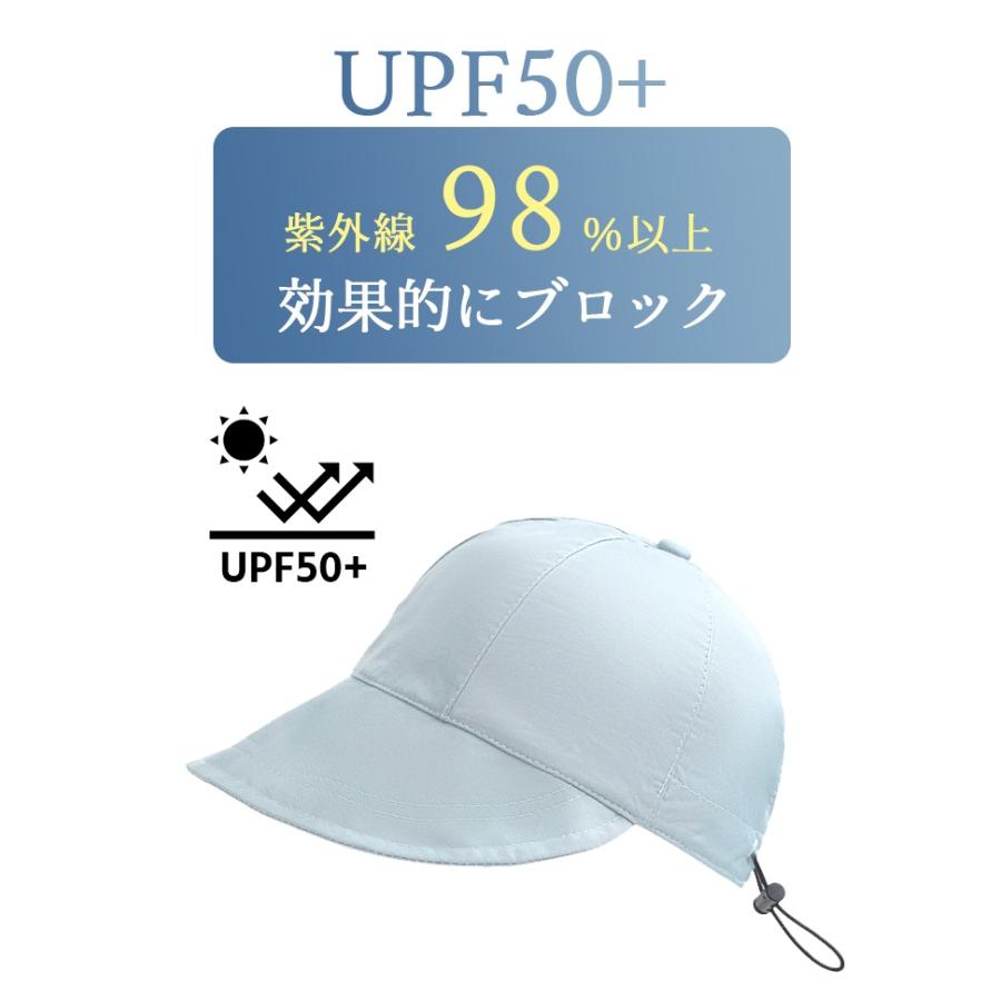 UPF50+ 紫外線98％カット 接触冷感 帽子 ハット 日焼け防止 熱中症対策 軽量 持ち運び UVカット 紫外線対策 ツバ広 レディース 女性用 旅行 G315 : BESTWEAR ...