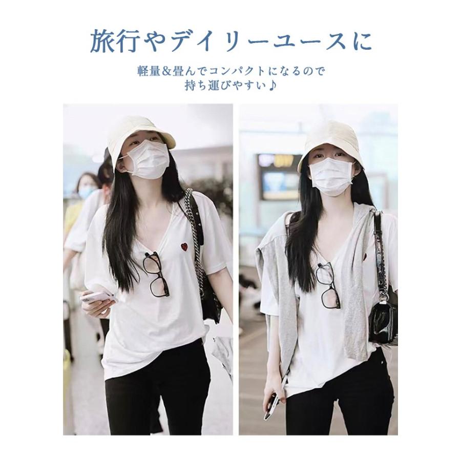 UPF50+ 紫外線98％カット 接触冷感 帽子 ハット 日焼け防止 熱中症対策 軽量 持ち運び UVカット 紫外線対策 ツバ広 レディース 女性用 旅行 G315 : BESTWEAR ...