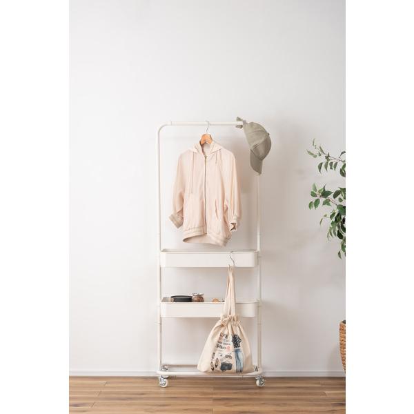東谷 ハンガーワゴン ホワイト W59.5×D37×H150/175 組立式 LFS-52WH : BESTWEAR - 通販 - Yahoo!ショッピング