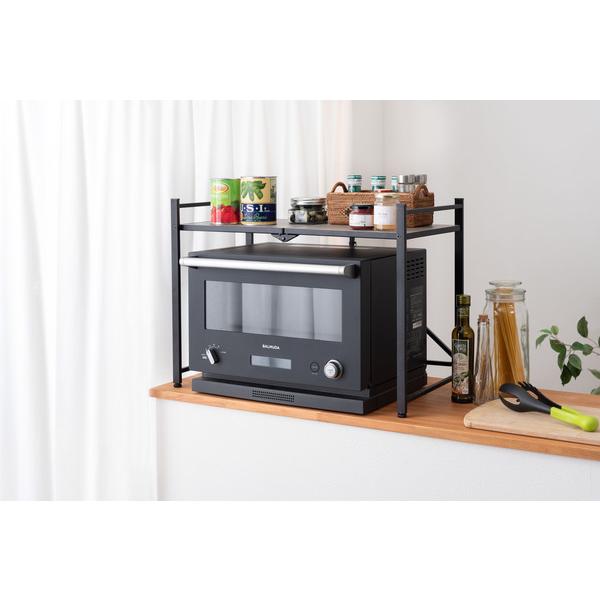 東谷 石目調フォールディングレンジラック ブラック W62×D37×H45 完成品 LFS-53BK : lfs-53bk : BESTWEAR - 通販 - Yahoo!ショッピング