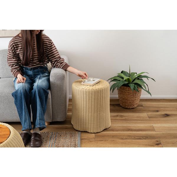 東谷 スツール ベージュ W42×D40×H46 完成品 NRS-602 : BESTWEAR - 通販 - Yahoo!ショッピング