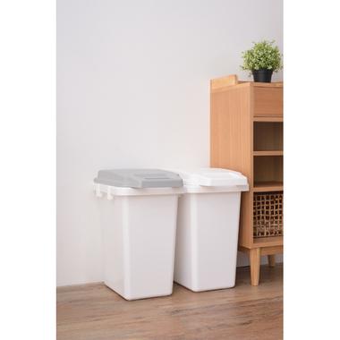 東谷 ゴミ箱 ダストボックス ふた付き 45リットル 45L スリム お洒落 台所 リビング くず入れ リモート 書類 オフィス スライド 臭い漏れない 45JS RSD-75 ...