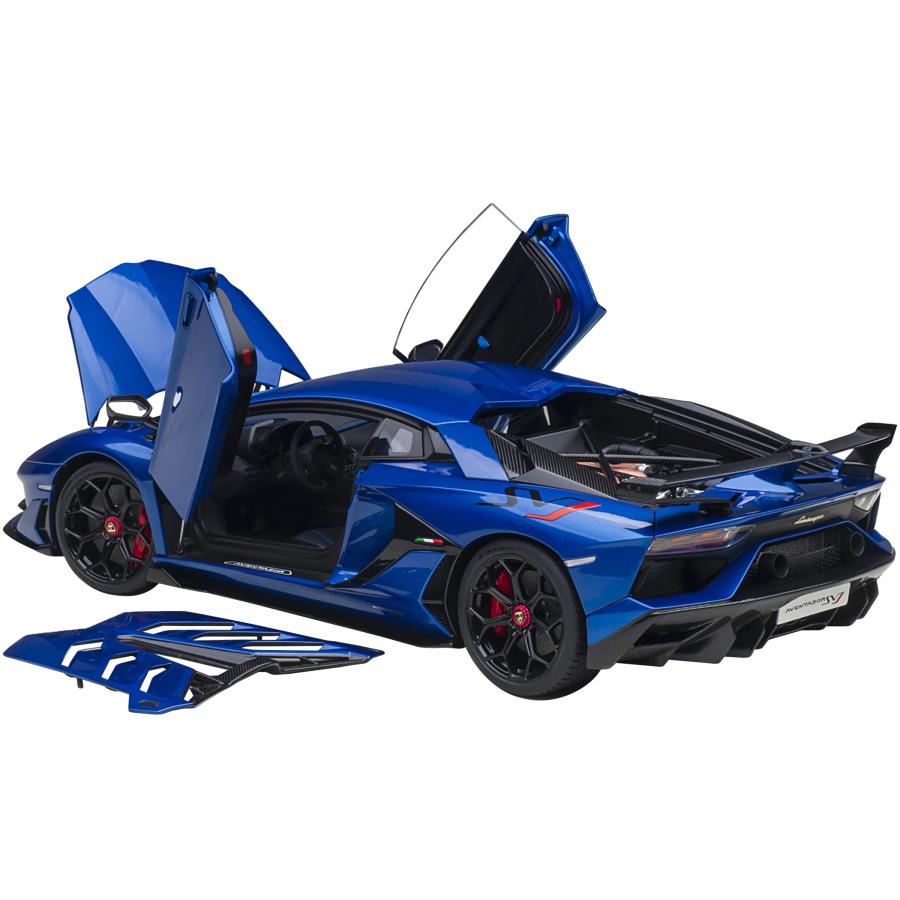 Autoart 79174 Lambo SVJ Blue Nethuns Metallic 1/18 モデルカー SV 並行輸入品 ...