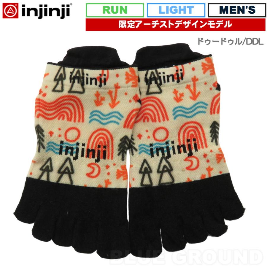 injinji GWセール14%オフ インジンジ / ランライトウェイト ノーショー メンズ ・ 五本指 ランニング 通気性 吸汗 速乾 ...