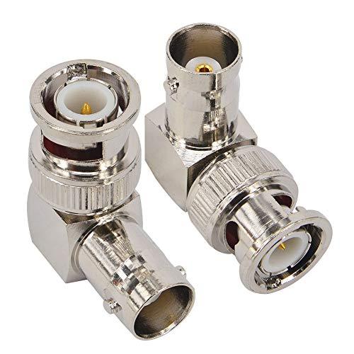 leeyovk BNCコネクタ BNCオス⇔BNCメス L型 BNCビデオ同軸ケーブルアダプタ : Blue Hawaii - 通販 - Yahoo!ショッピング