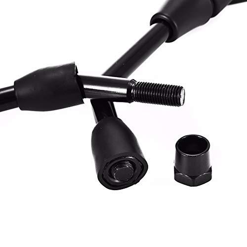 HANSWD オートバイミラースクーターEバイクバックミラーエレクトロンブルバックサイドコンベックスミラー8mm 10mmカーボンファイバー2Pcs : Blue Hawaii - 通販 ...