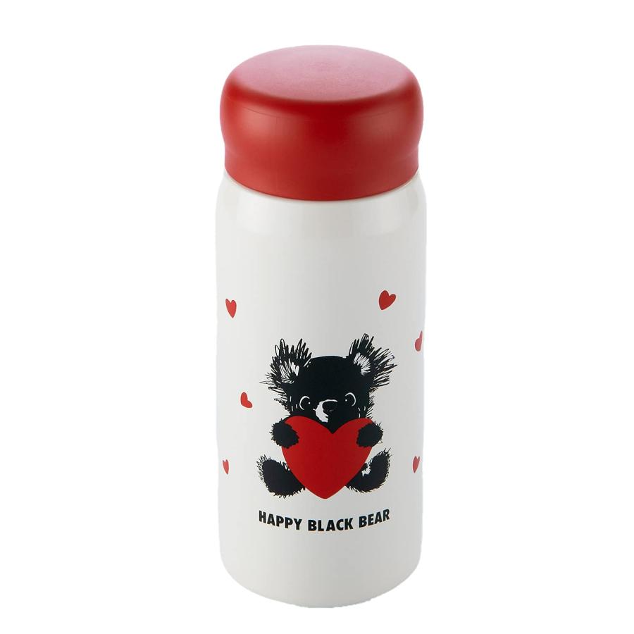 RW Reach Will 軽量 水筒 HAPPY BLACK BEAR (200ml / ホワイト) お洒落 マグボトル (保温/保冷) : Blue Hawaii - 通販 - Yahoo ...