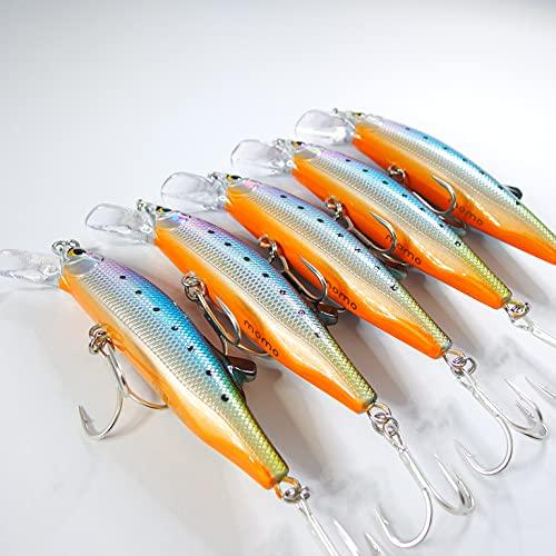 【momoルアー】 モモルアー ヘビーシンキングミノー 80mm 27g レーザーカット貫通ワイヤー構造 サゴシ サワラ ブリ 青物対応 ST-56# :s-7427053142564 ...