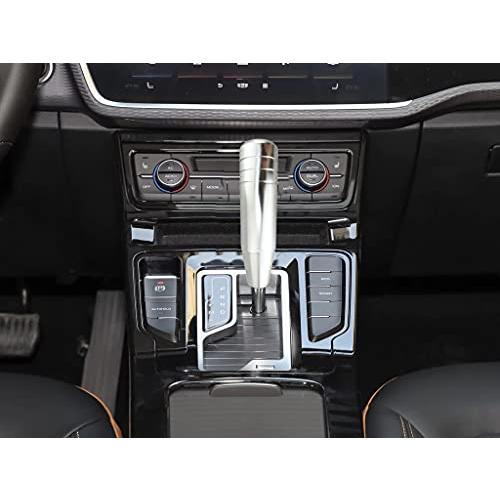 Lunsom 130mm シフトノブ アルミシフトレバー メタルギアシフトノブ延長 オートマとマニュアル車に適用します (シルバー) : s-b086kr52p5-20240112 ...